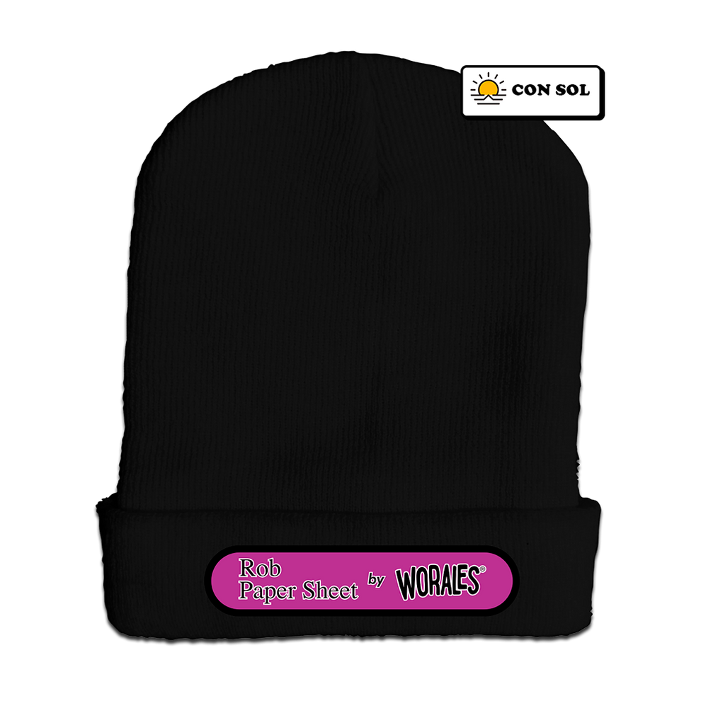 Gorro Negro (Rob Paper Sheet) – WORALES