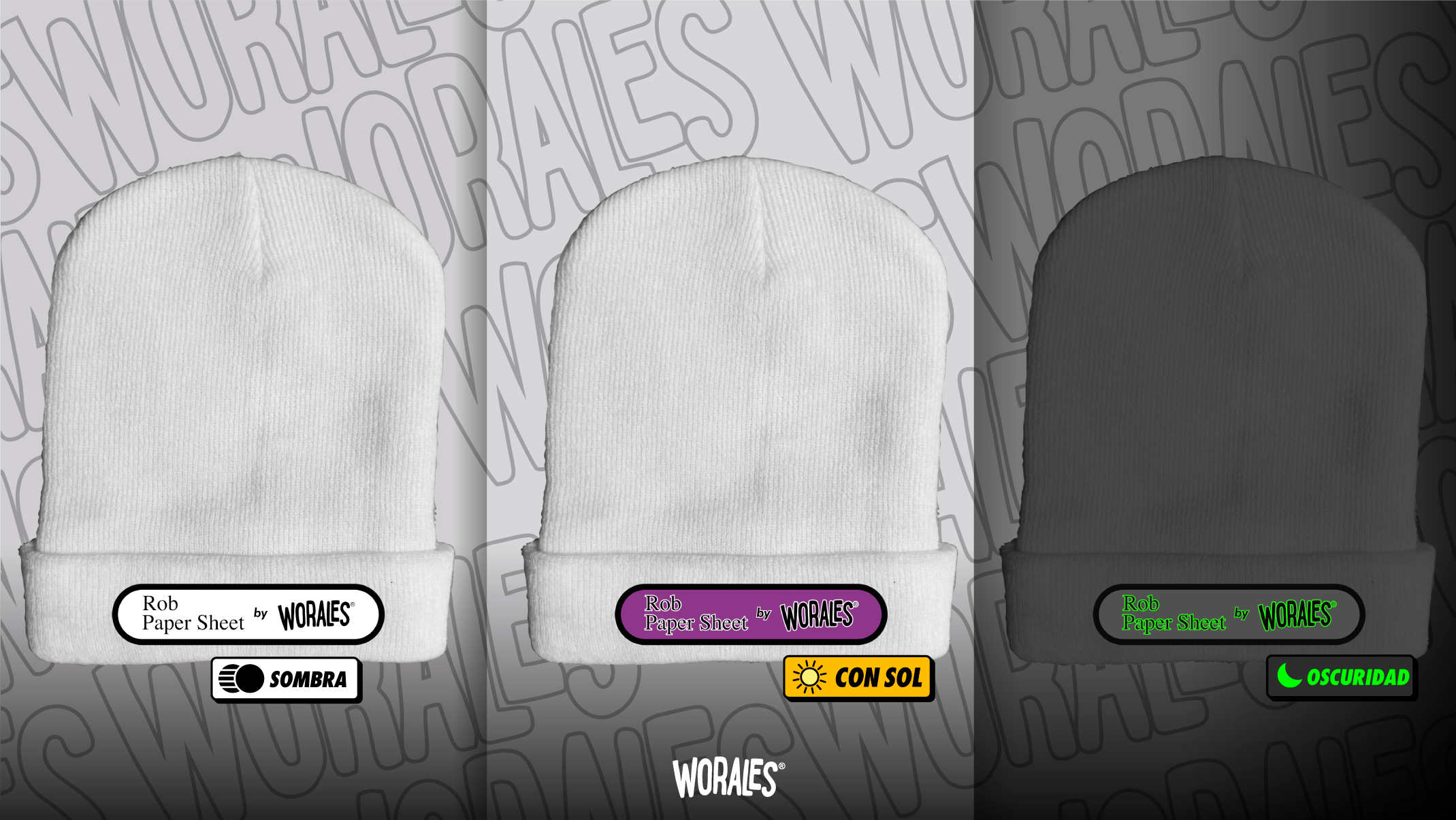 Gorro Blanco (Rob Paper Sheet) – WORALES